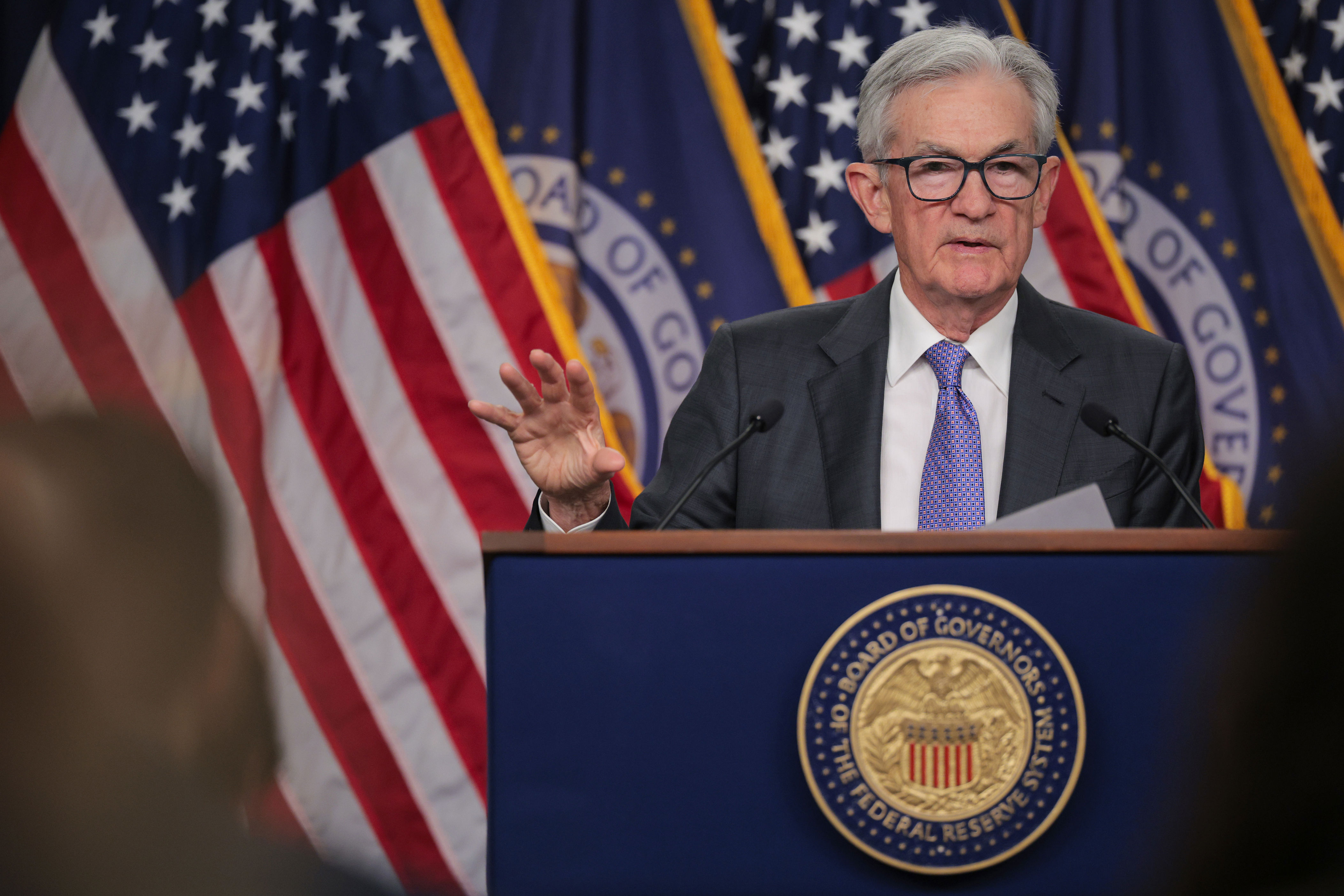Trump's potential Fed pick reacts to Jerome Powell probe