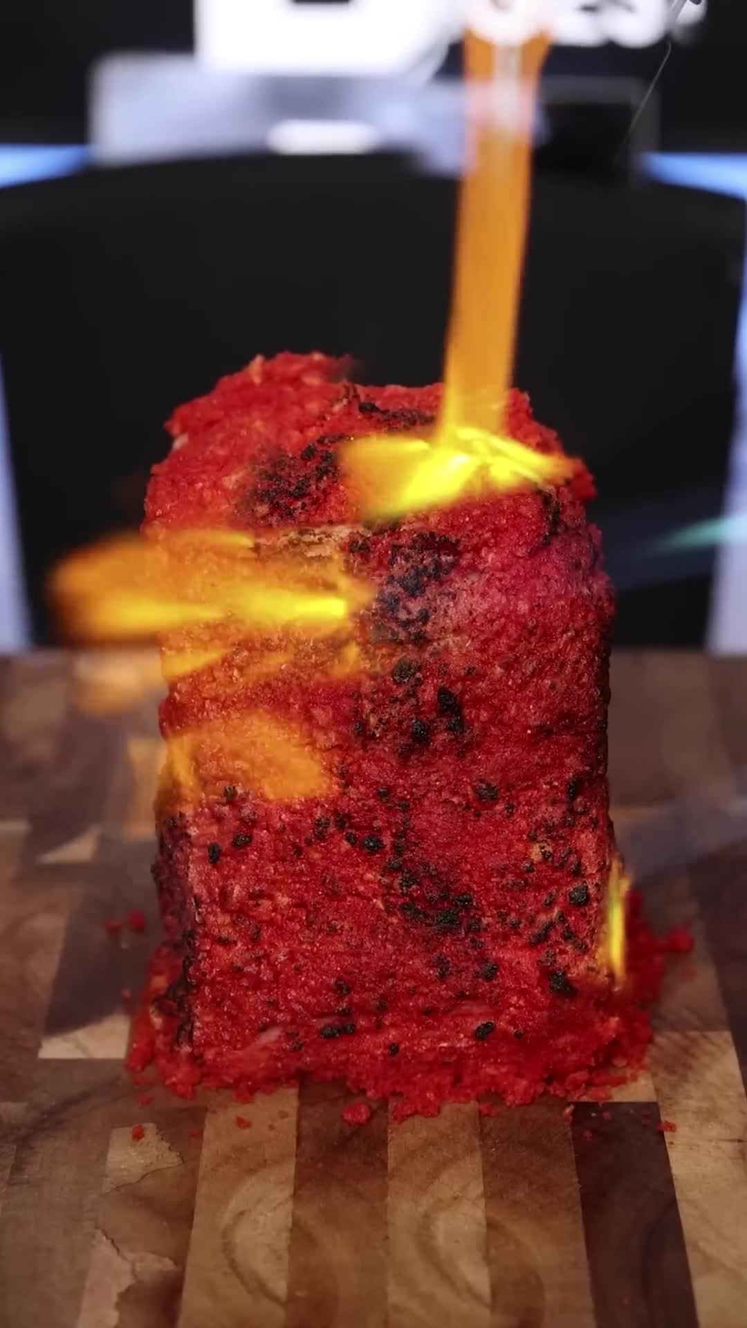 Cheeto grilled cheese vs breath