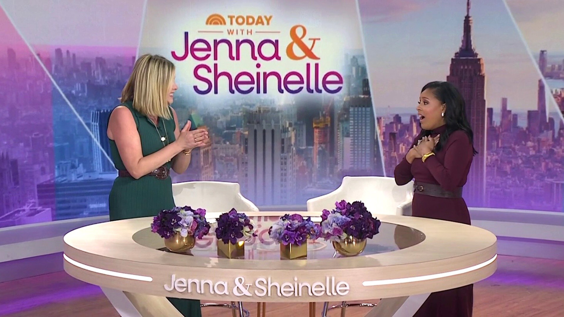 Sheinelle Jones debuts as Jenna Bush Hager’s TODAY co-host