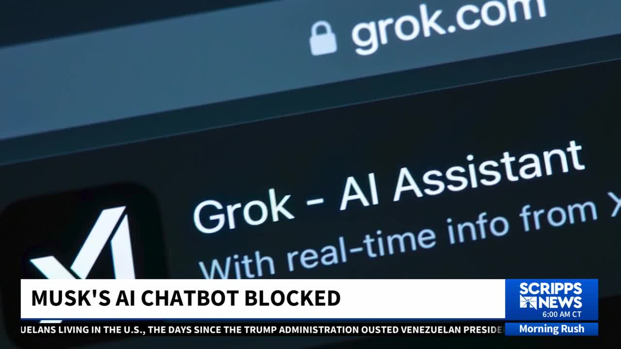 Musk's AI chatbot Grok blocked