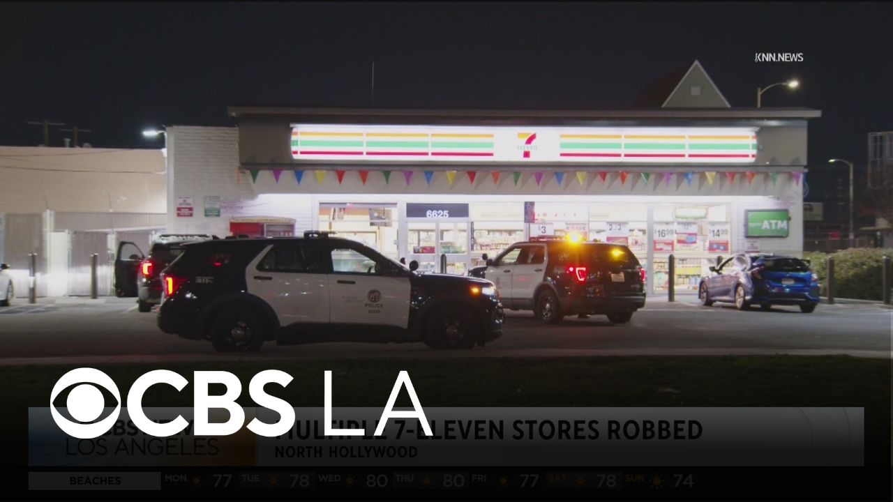 Police investigate string of robberies at San Fernando Valley 7-Eleven ...