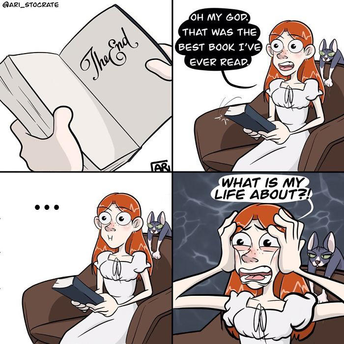 20 everyday problems illustrated in cute and funny comics by Parisian ...