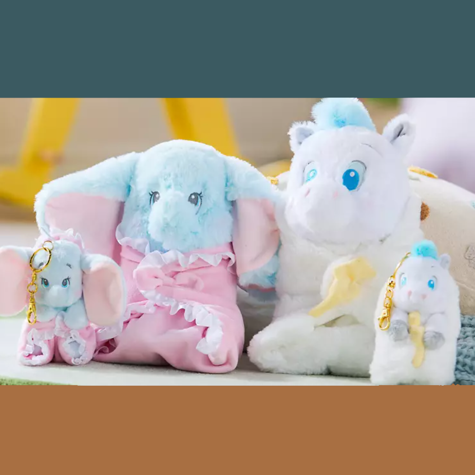 Disney Store Japan Pegasus and Dumbo babies now available