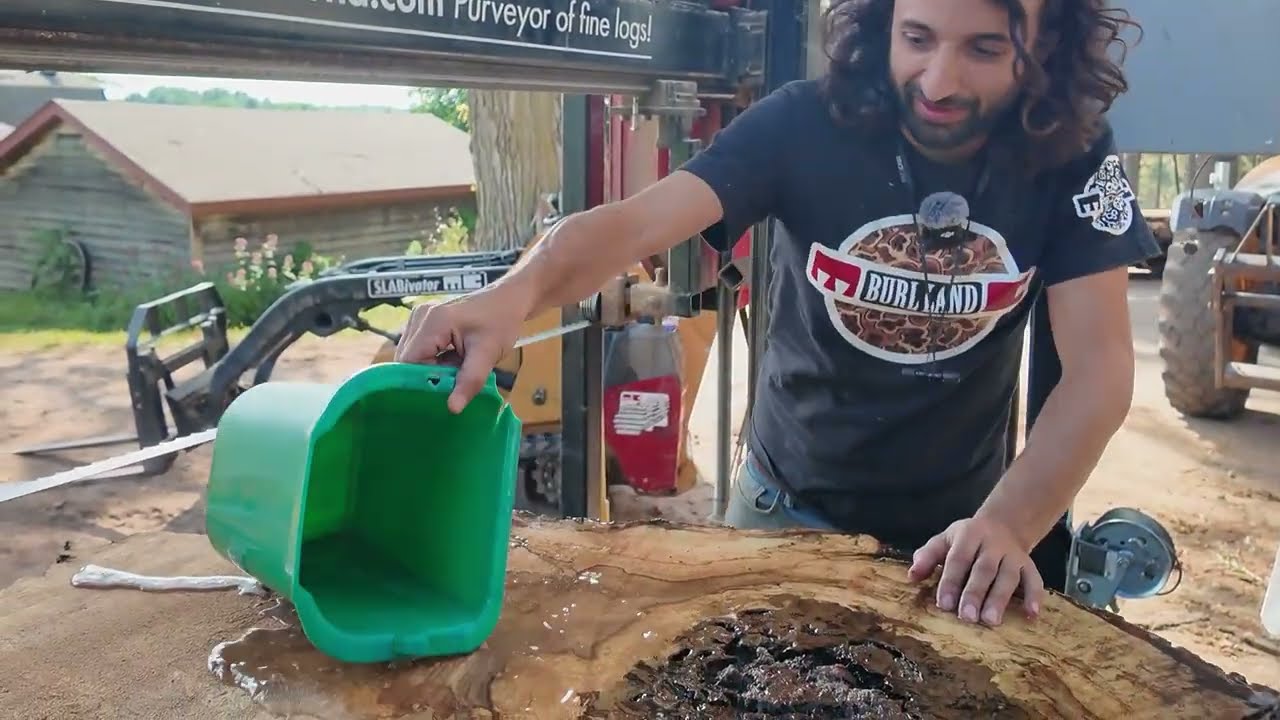 The most disappointing log I've sawn