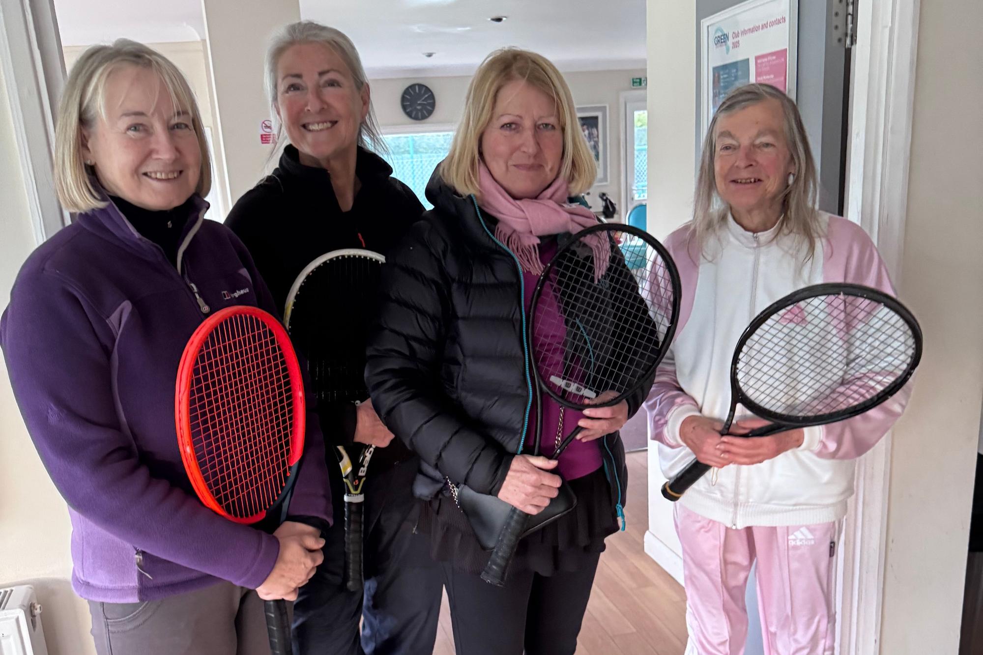 Six of the Green's teams spring back into tennis action