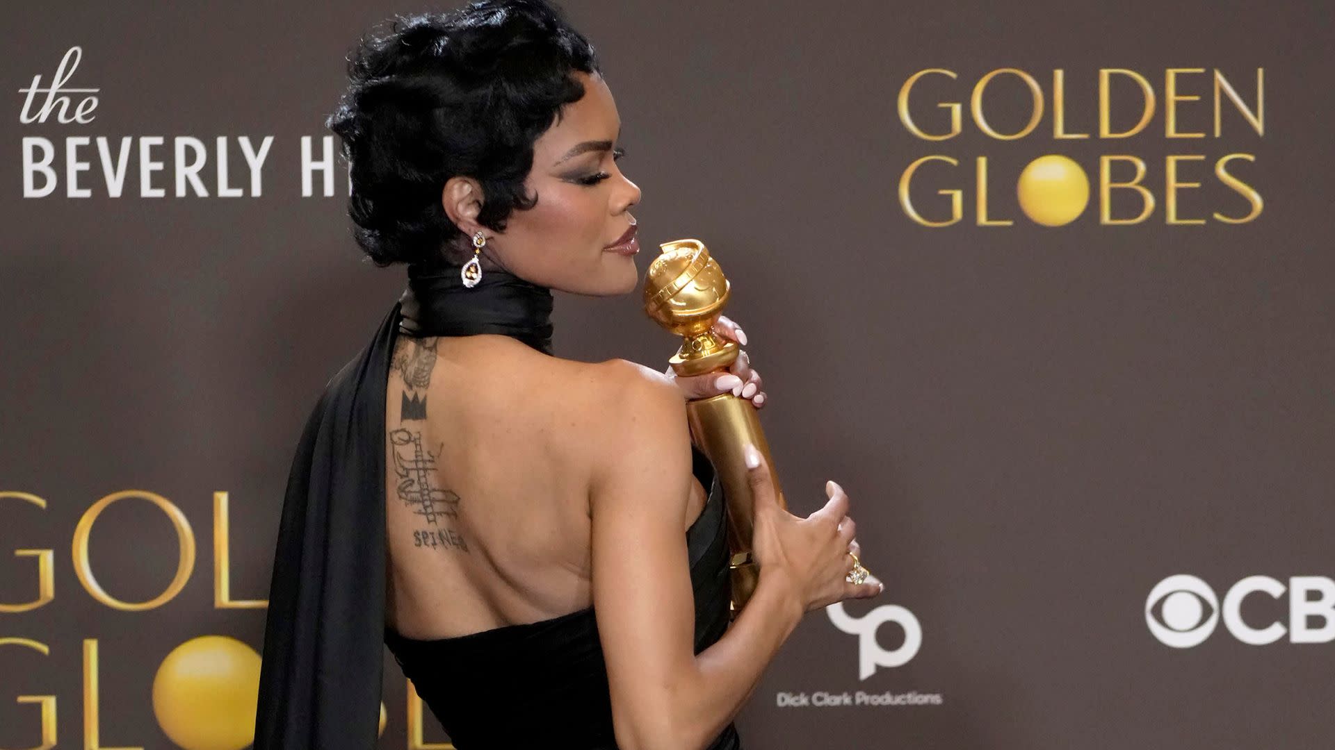 Teyana Taylor delivers powerful speech after winning her first Golden Globe
