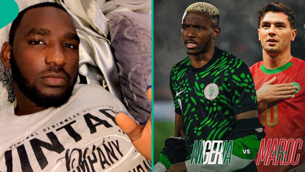 I saw it in a dream: Man announces result of Nigeria vs Morocco and ...