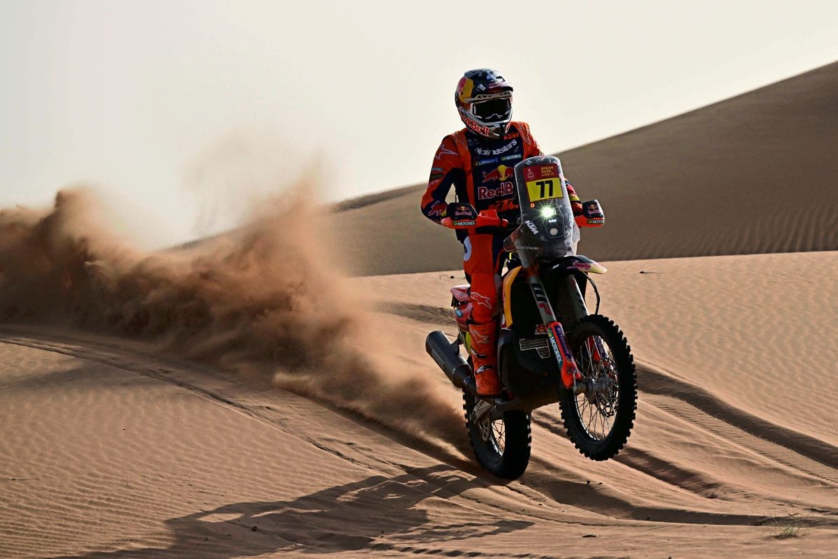 Benavides löst KTM-Kollegen Sanders als Dakar-Führenden ab