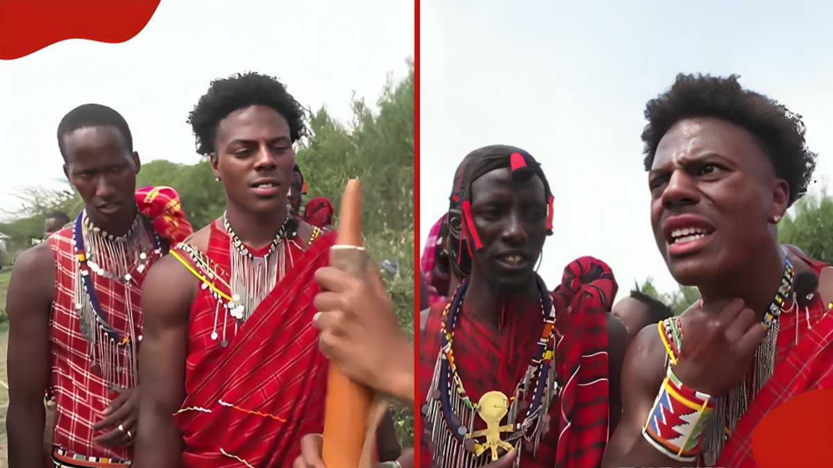 IShowSpeed gets Maasai name after drinking traditional cow blood mixed ...