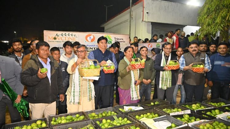 Tripura ships 15,000 organic scented lemons to Kolkata