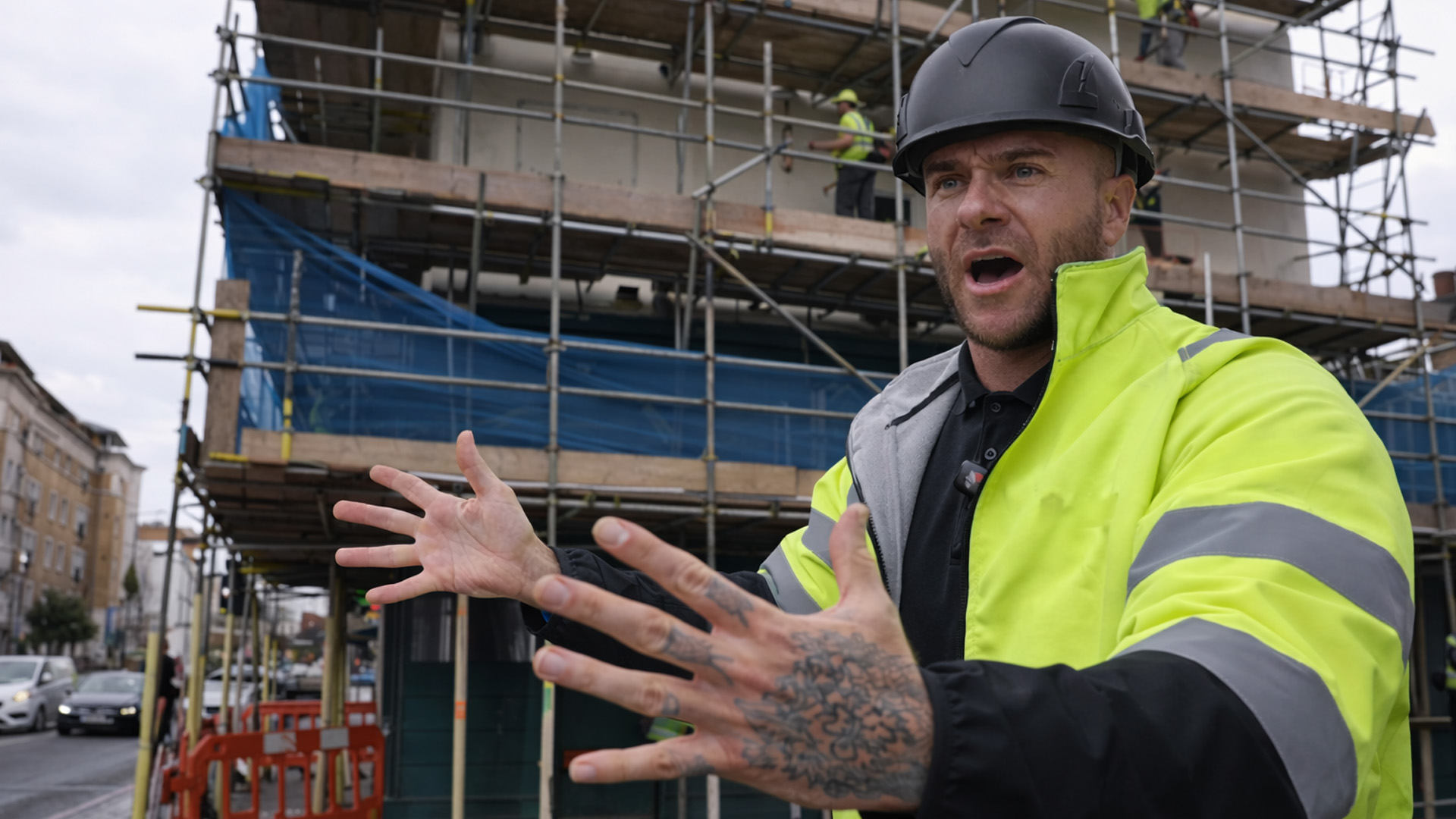 Massive new yard move and scaffolding project challenges