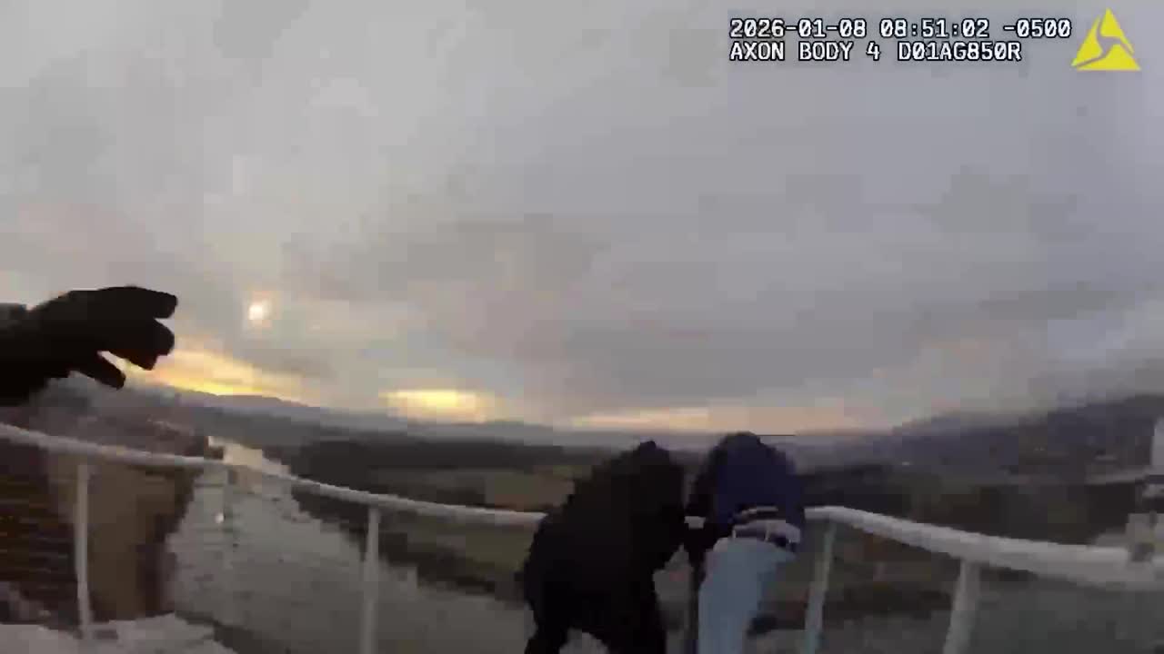 Sevierville officers rescue man in crisis from sky bridge