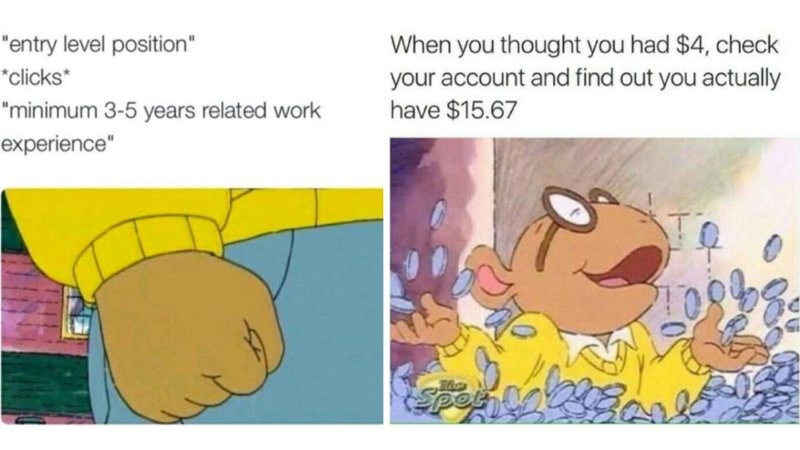 The best meme formats from 'Arthur'