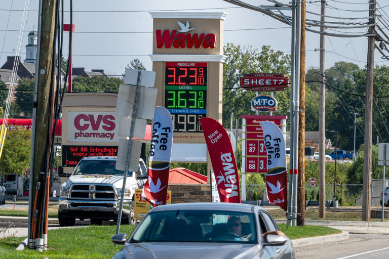 The first Philly-area Sheetz is set to open next month across from a Wawa