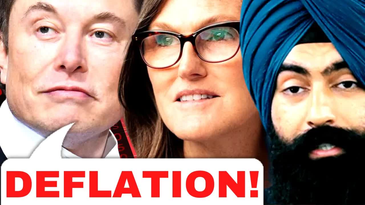 Elon Musk & Cathie Wood issue a deflation warning