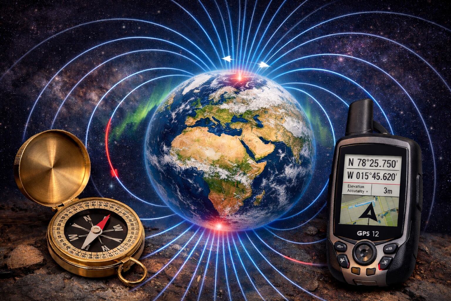 El polo magnético de la Tierra se desplazó como nunca antes y obliga a ...