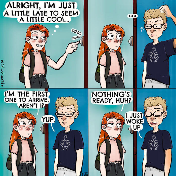 20 everyday problems illustrated in cute and funny comics by Parisian ...