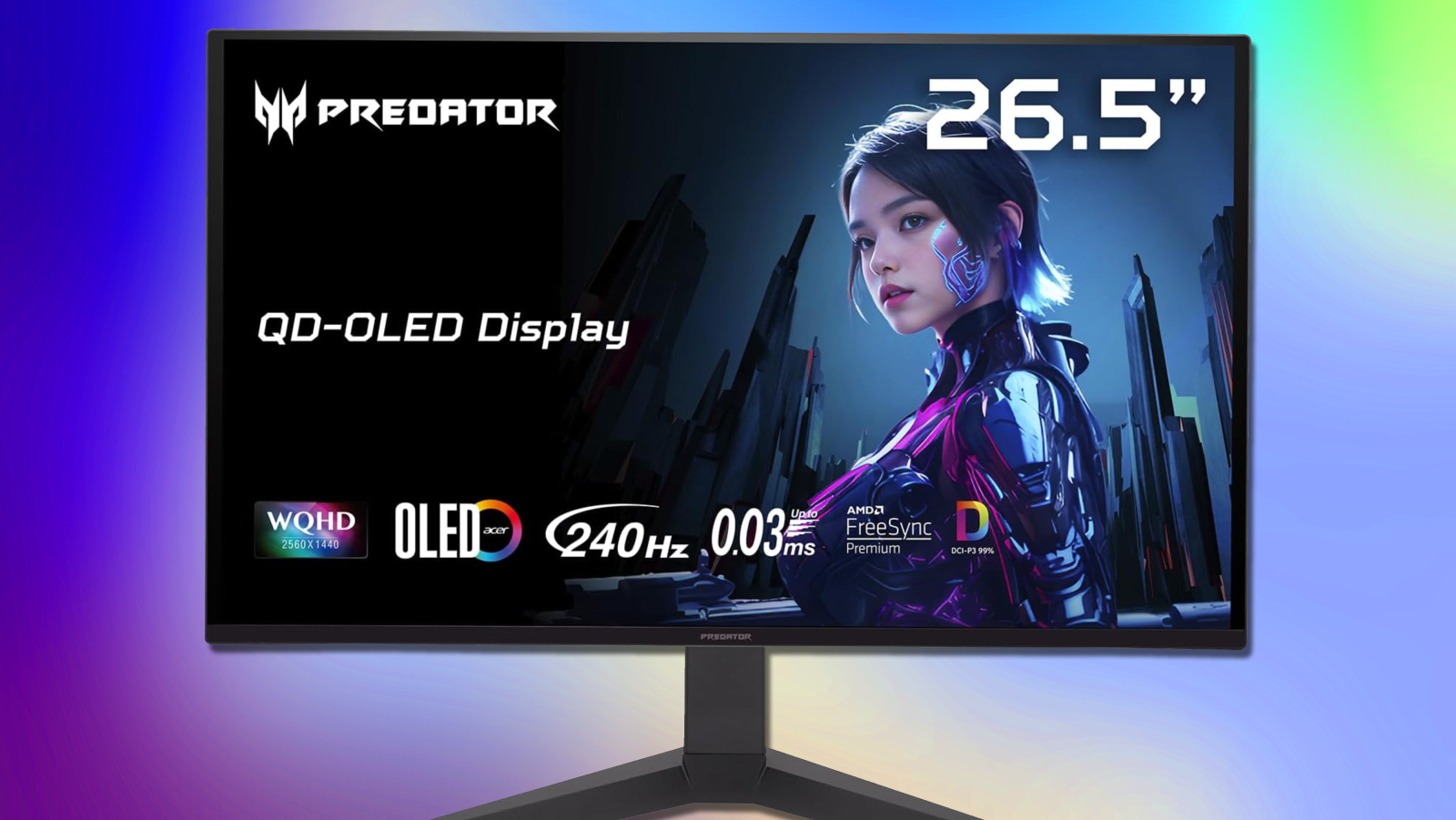 Acer’s 1440p 240Hz OLED gaming monitor is just $430 right now
