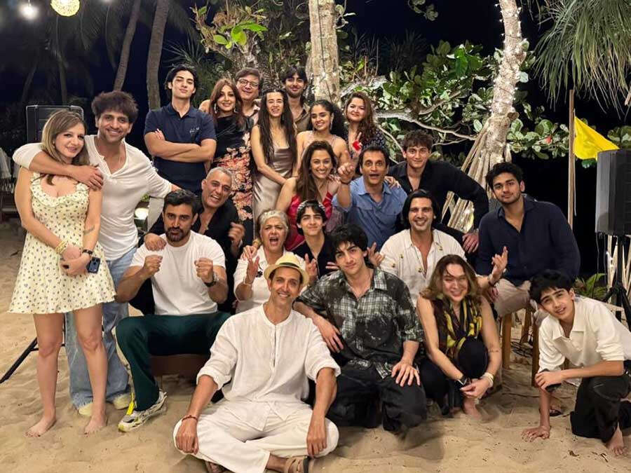 Inside Hrithik Roshan’s intimate yacht birthday celebration with Saba ...