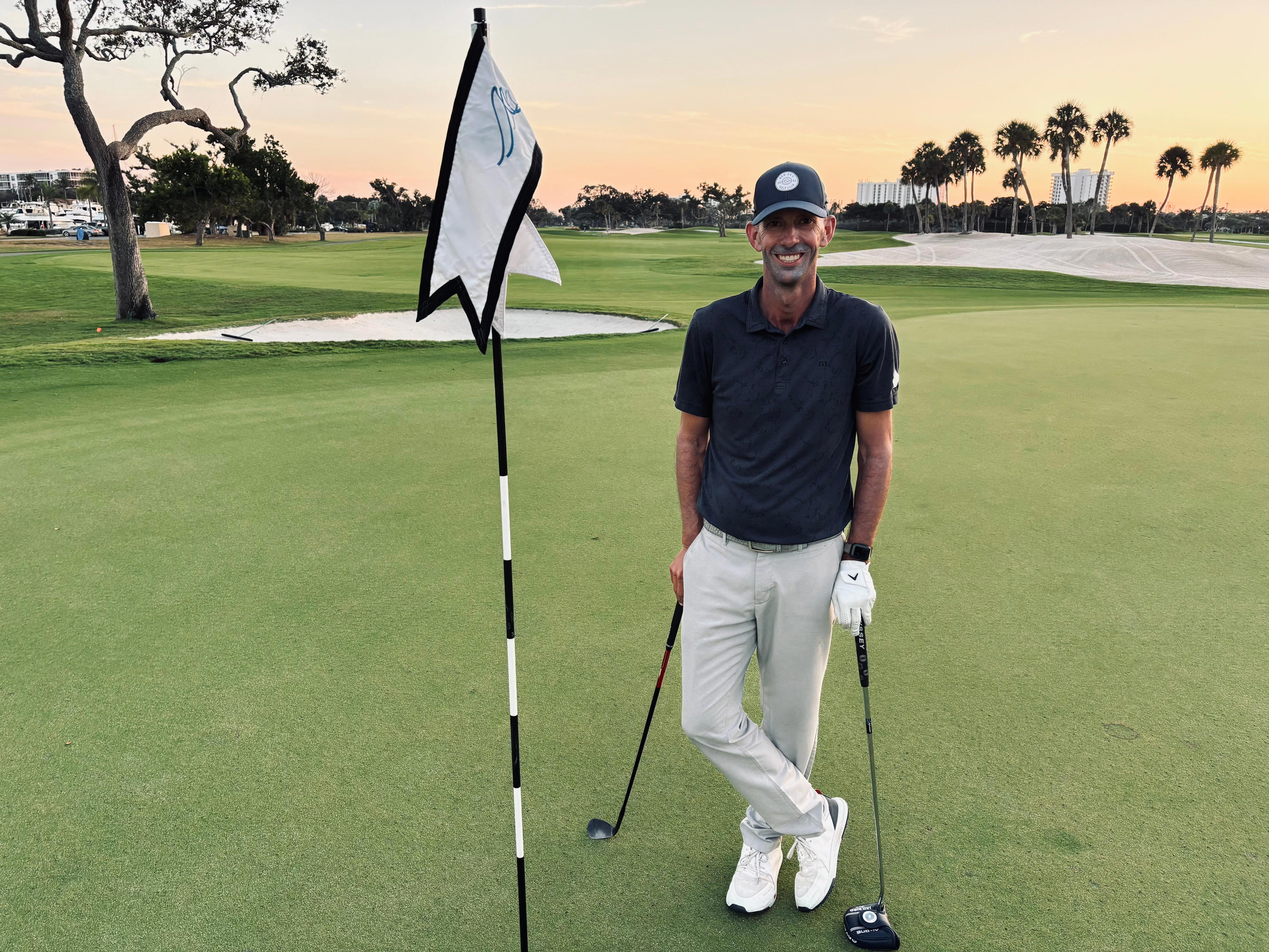 One day. One golfer. 100 holes. Over $100,000 for infant health care