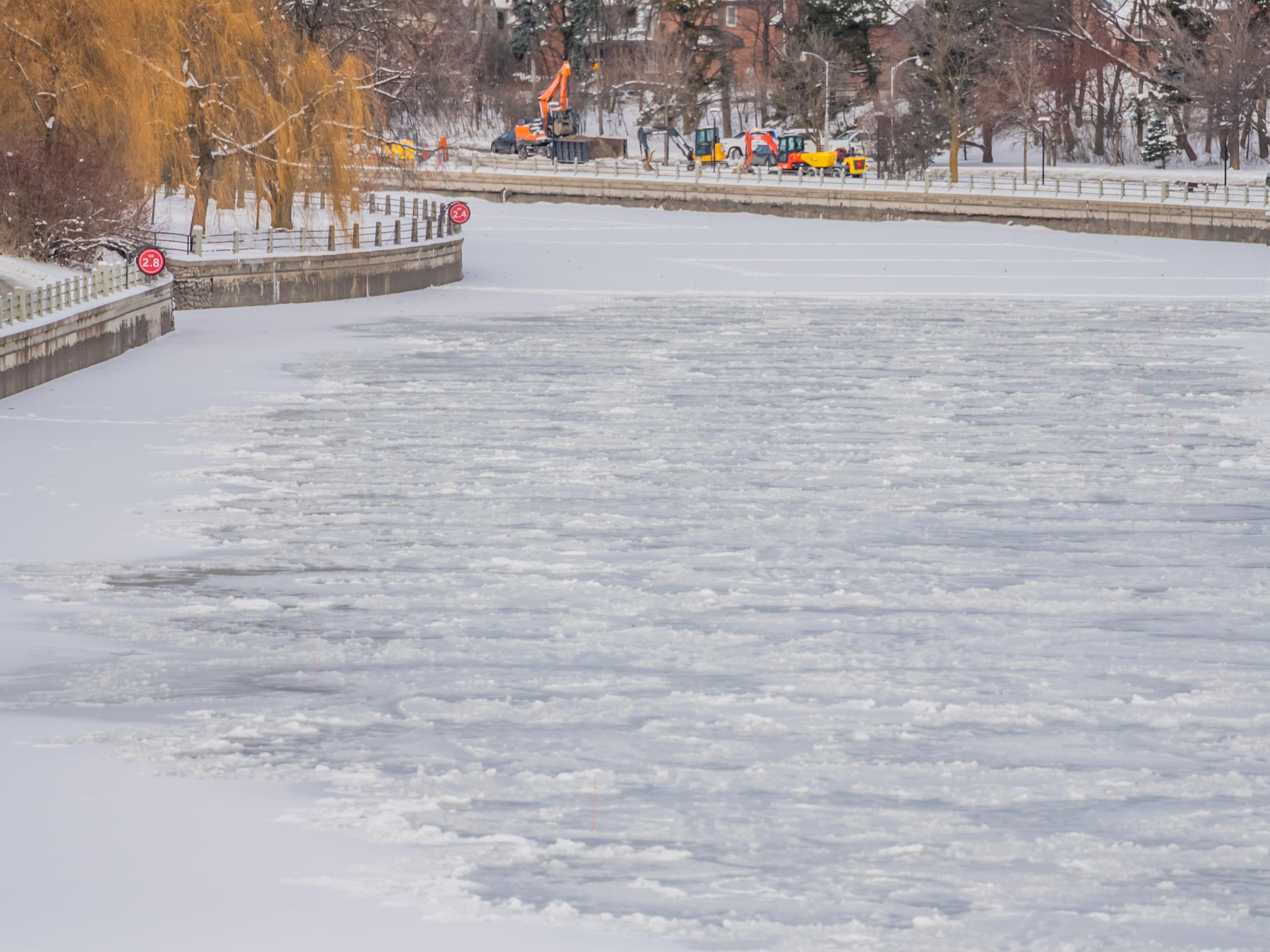 Le sel de voirie, obstacle à la formation de glace sur le canal Rideau?