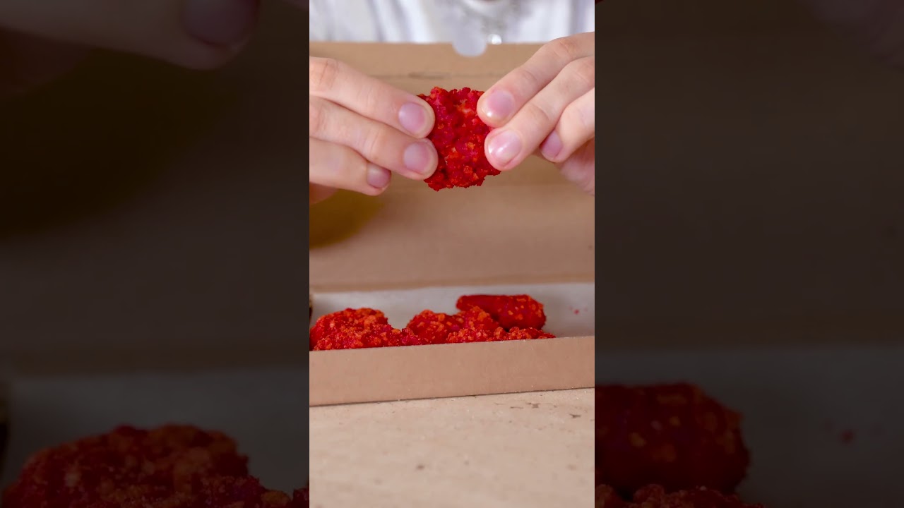 Testing world's first Flamin' Hot chicken nuggets