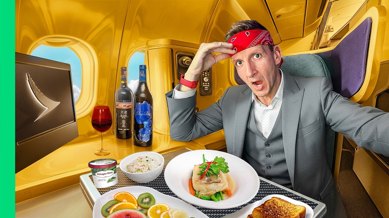 How airline luxury food is engineered long before boarding