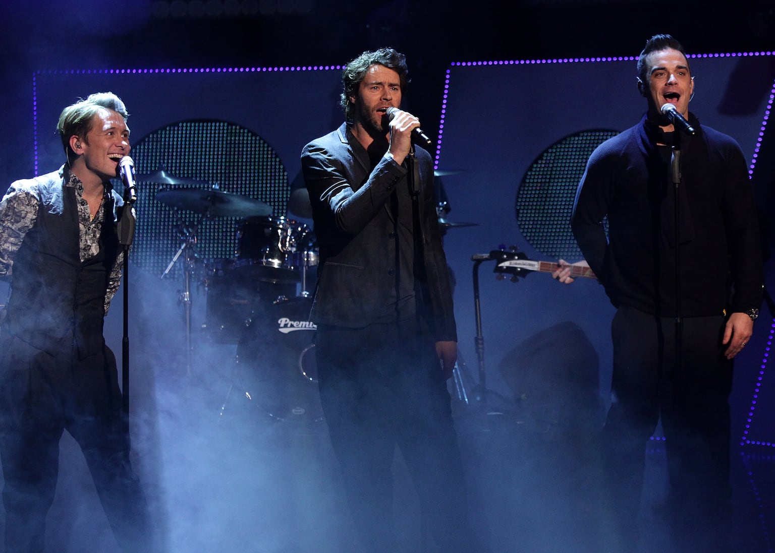 Robbie Williams says he will 'ride again' with Take That and reveals ...