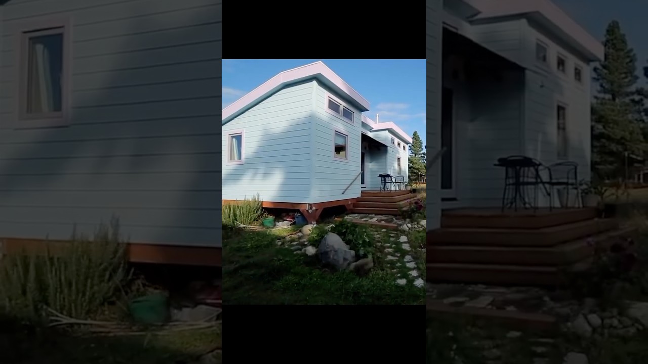 Unique 400 sqft tiny house on foundation with amazing bed/desk/closet