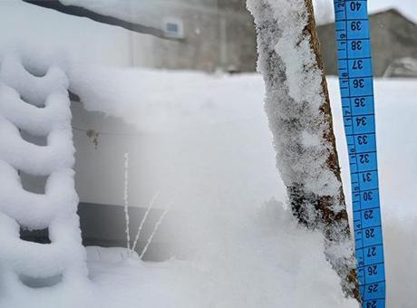Beyaz esarette son durum! Kar kalınlığı 35 santimetreye ulaştı