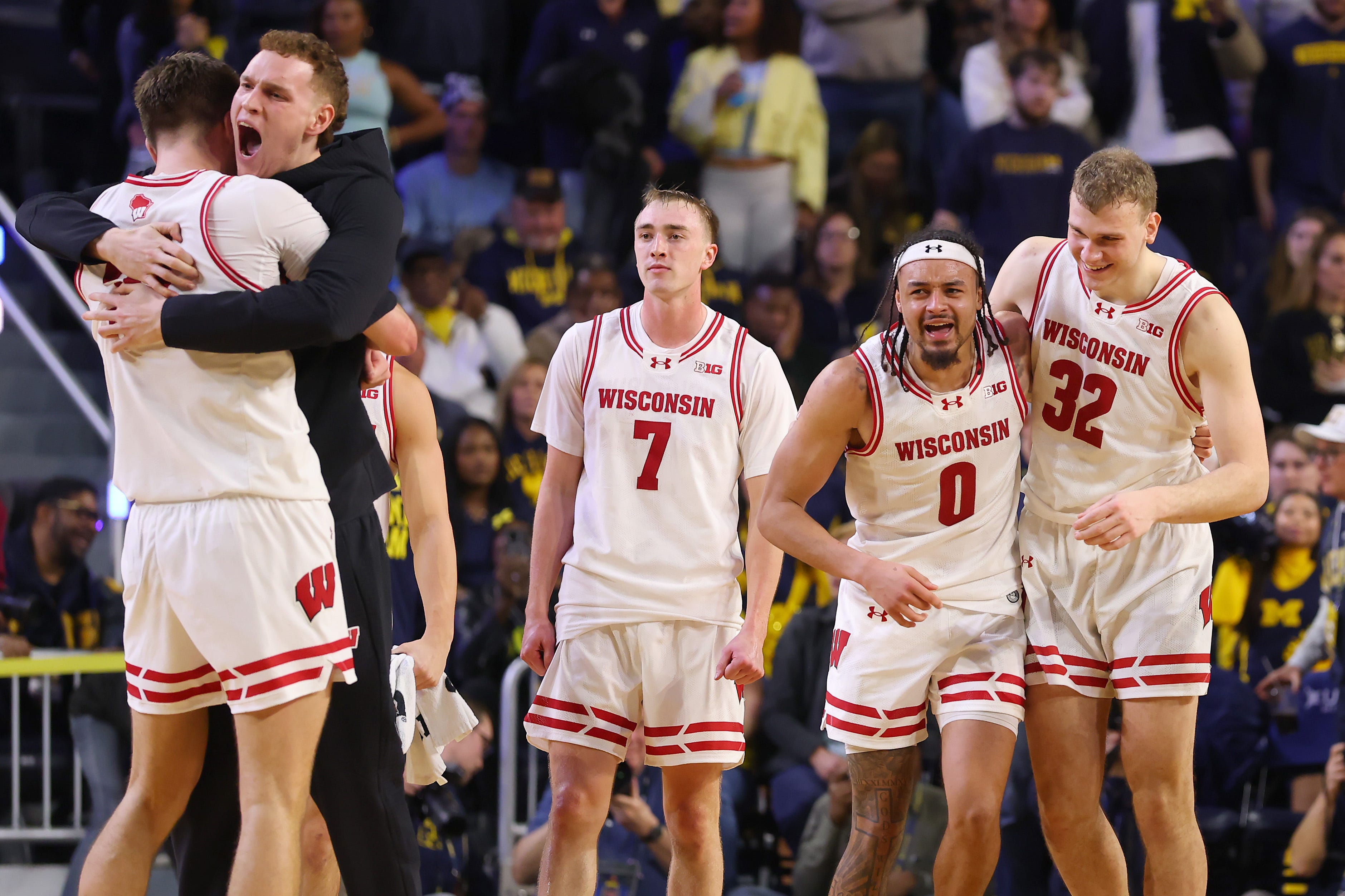 How Wisconsin found success going small against big Michigan frontcourt
