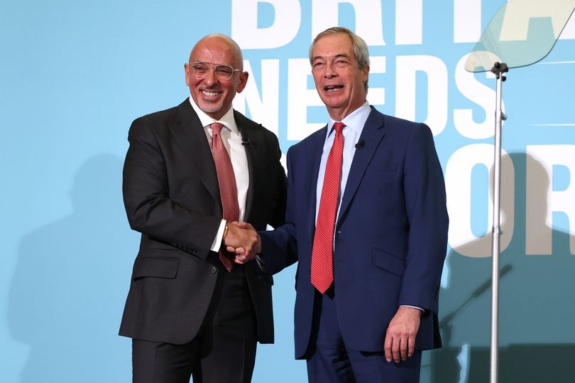 Former Tory chancellor joins Nigel Farage in Reform UK