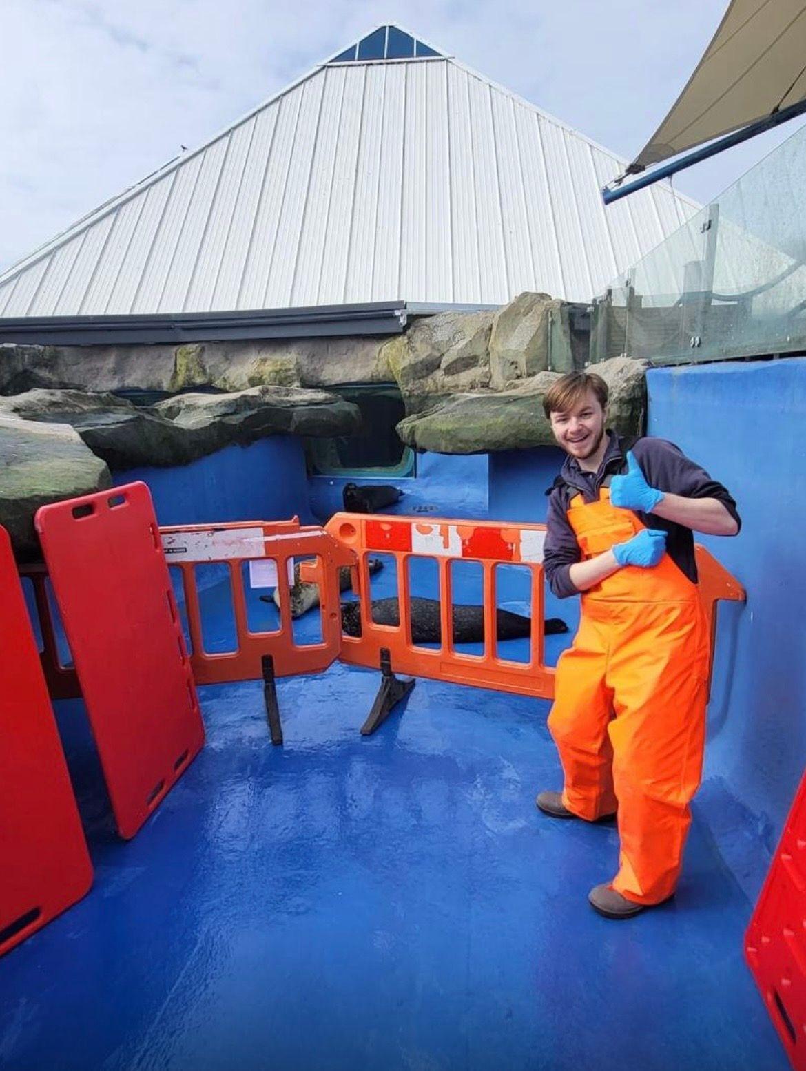Careers spotlight: Meet Karl, aquarist at SEA LIFE Scarborough
