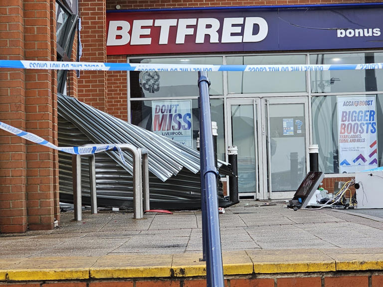 Gallery: Dramatic photos show aftermath of ram raid on Doncaster ...