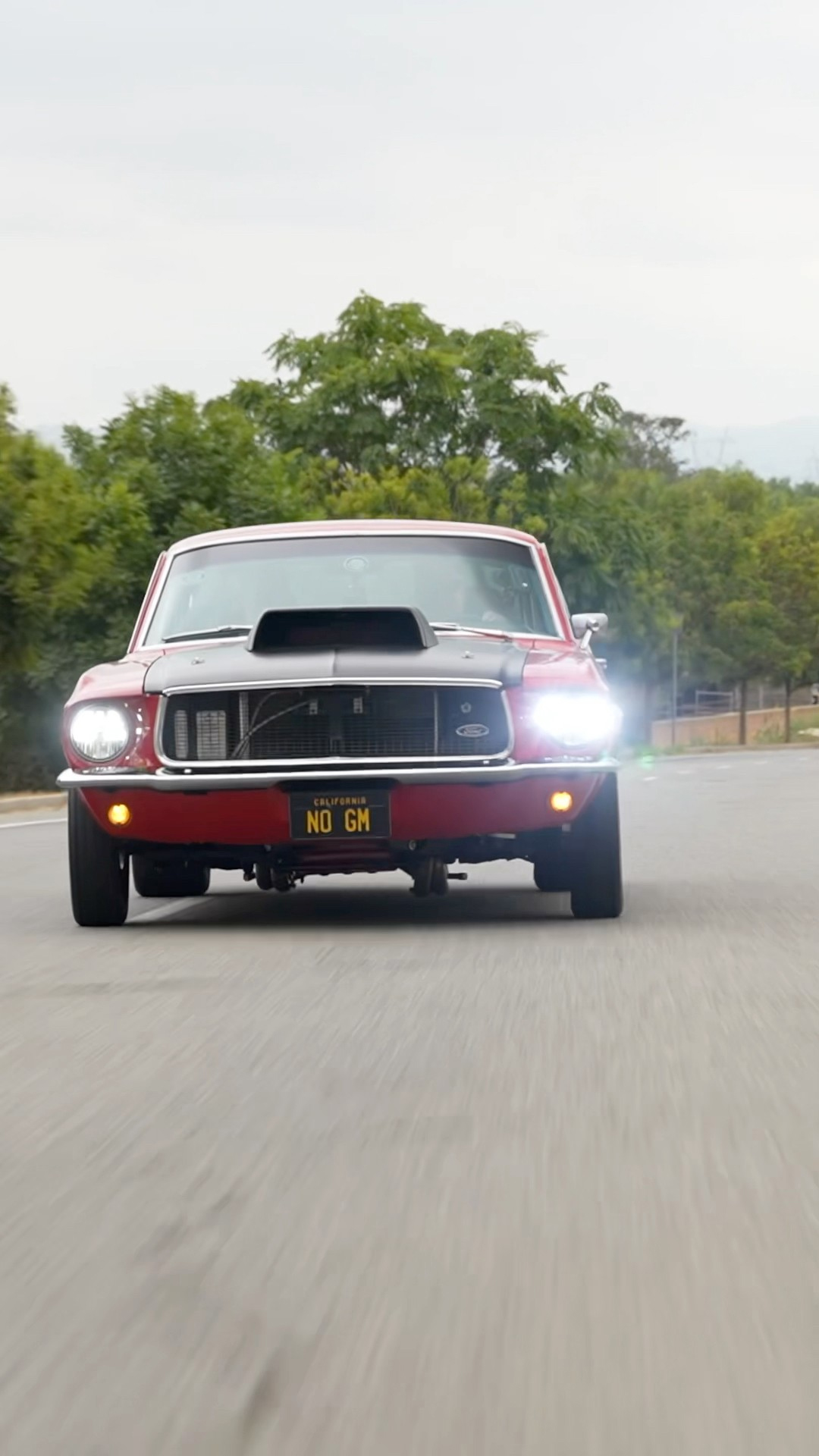 Classic Mustang fastback transformed into street racer