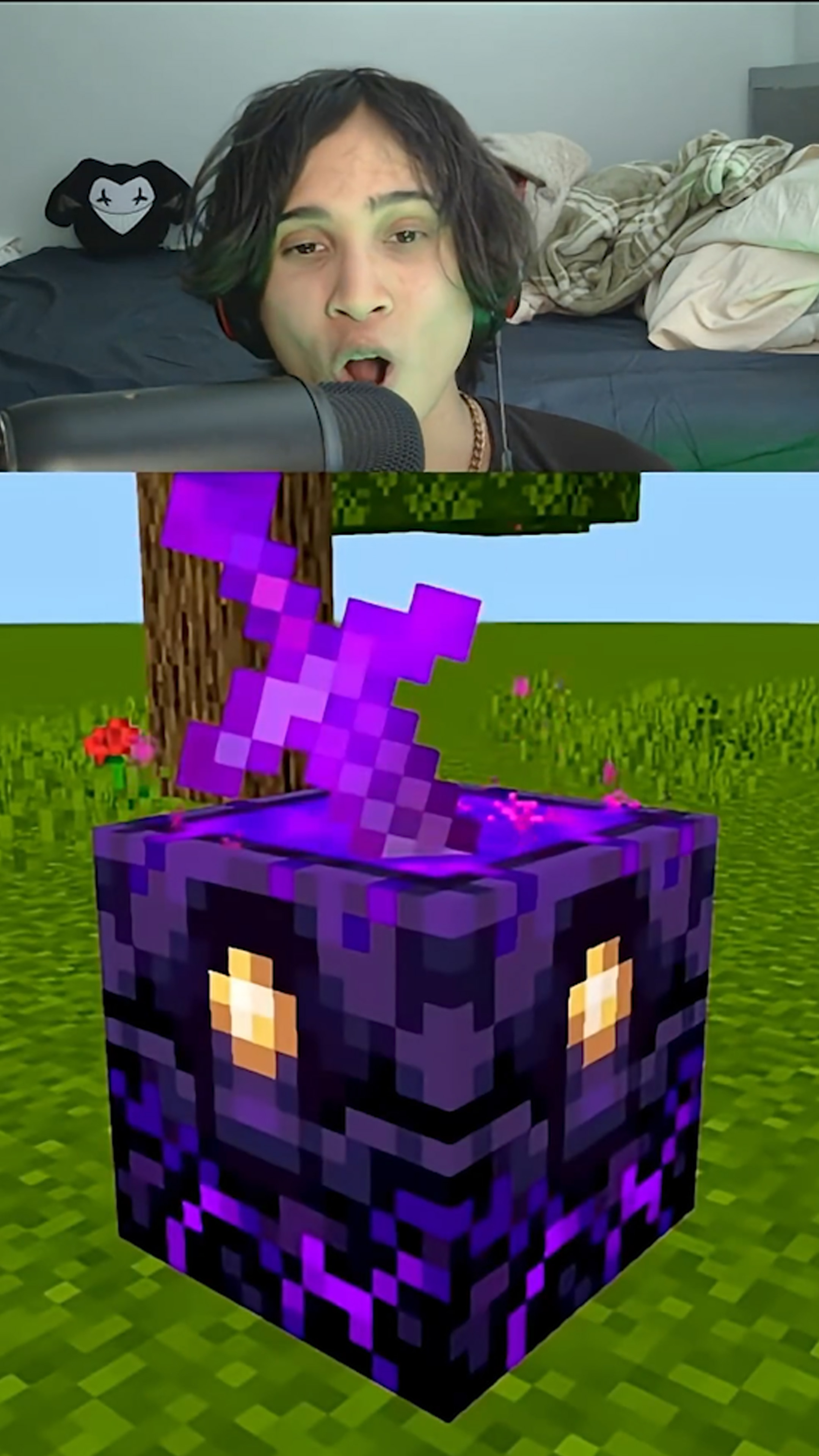 Easy Minecraft sword display trick