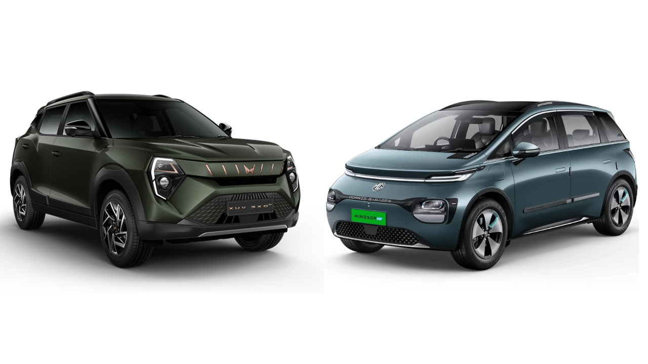 Mahindra XUV 3XO EV vs MG Windsor: Battery, range, features compared