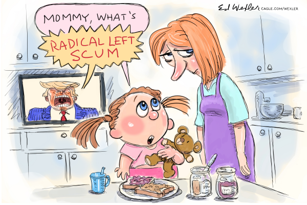 Ed Wexler’s latest political cartoons