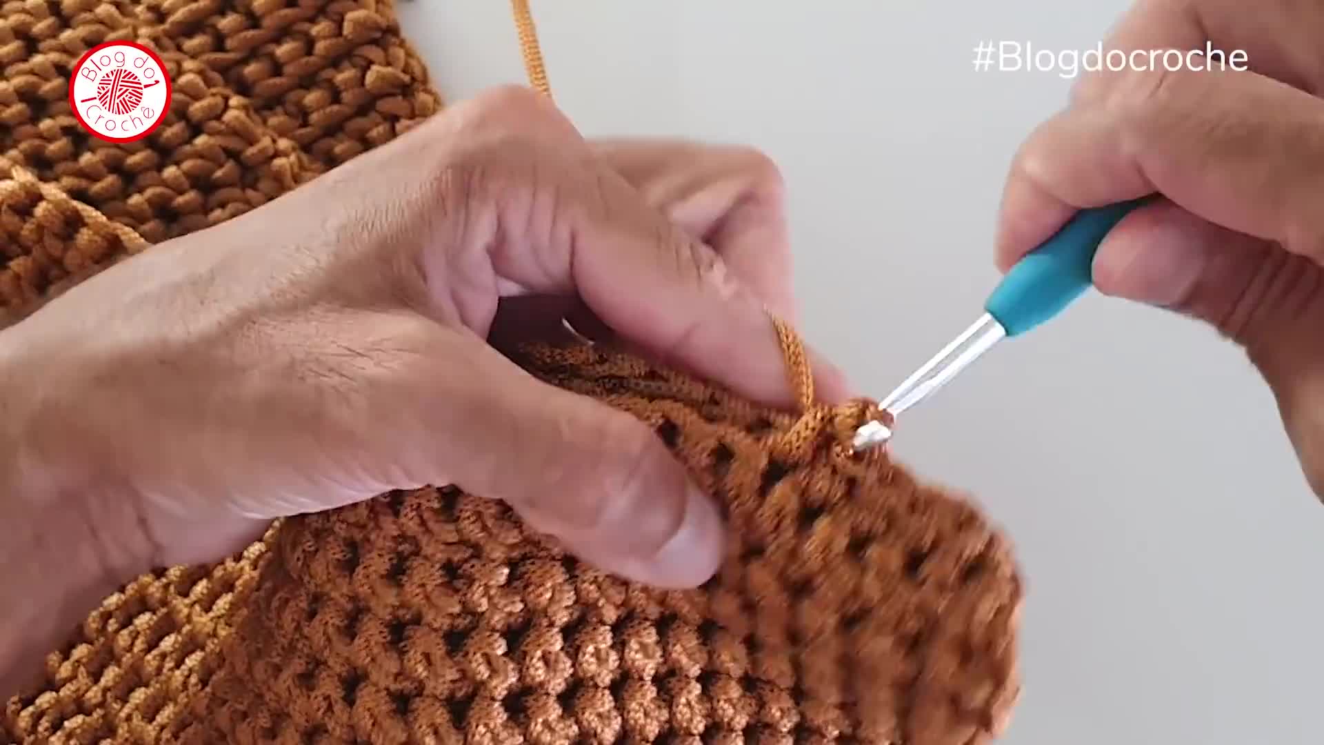 Bolsa de crochê | Ponto baixo em crochet com dica útil