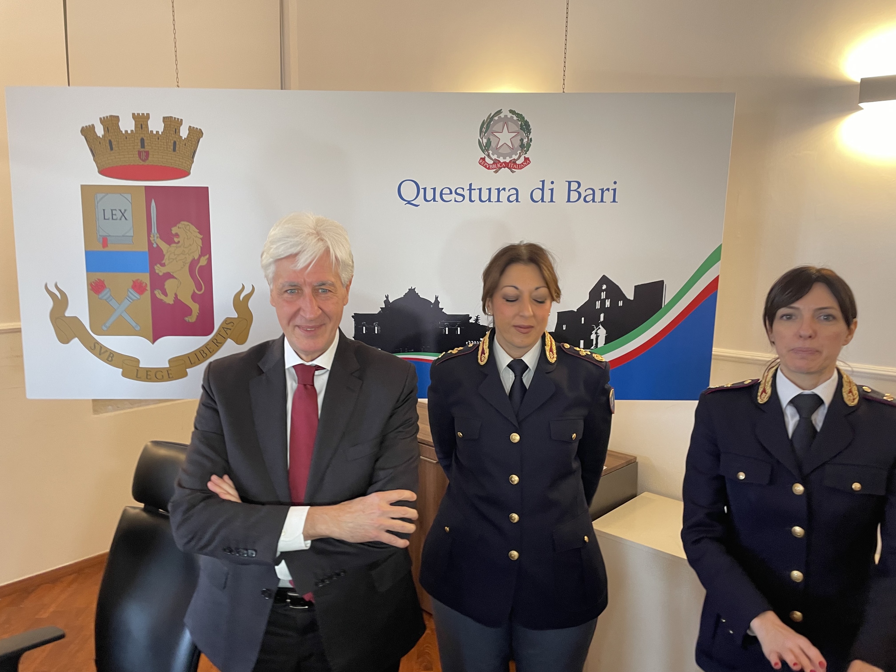 Nuovo questore Bari, 'tutela cittadini sarà mia stella polare'