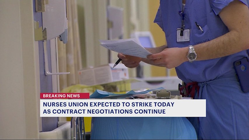 NYC nurses walk off the job in historic strike, impacting hospitals ...