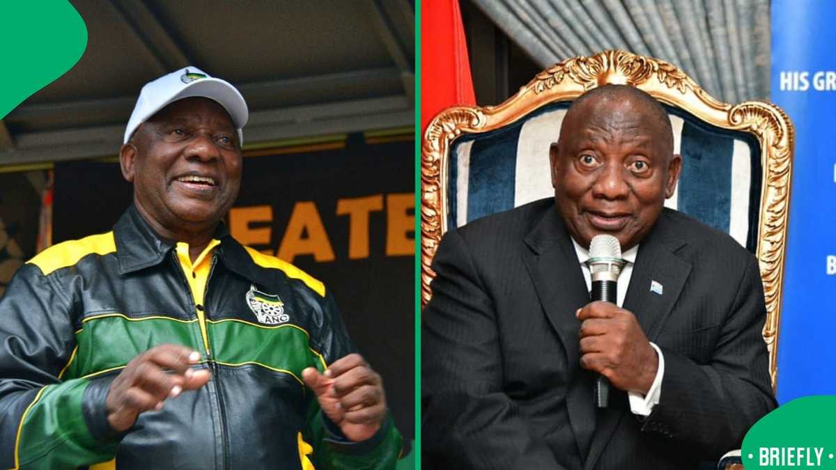 Cyril Ramaphosa was spotted shopping alone at a cellphone store and ...