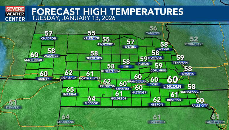 Mild start to the week