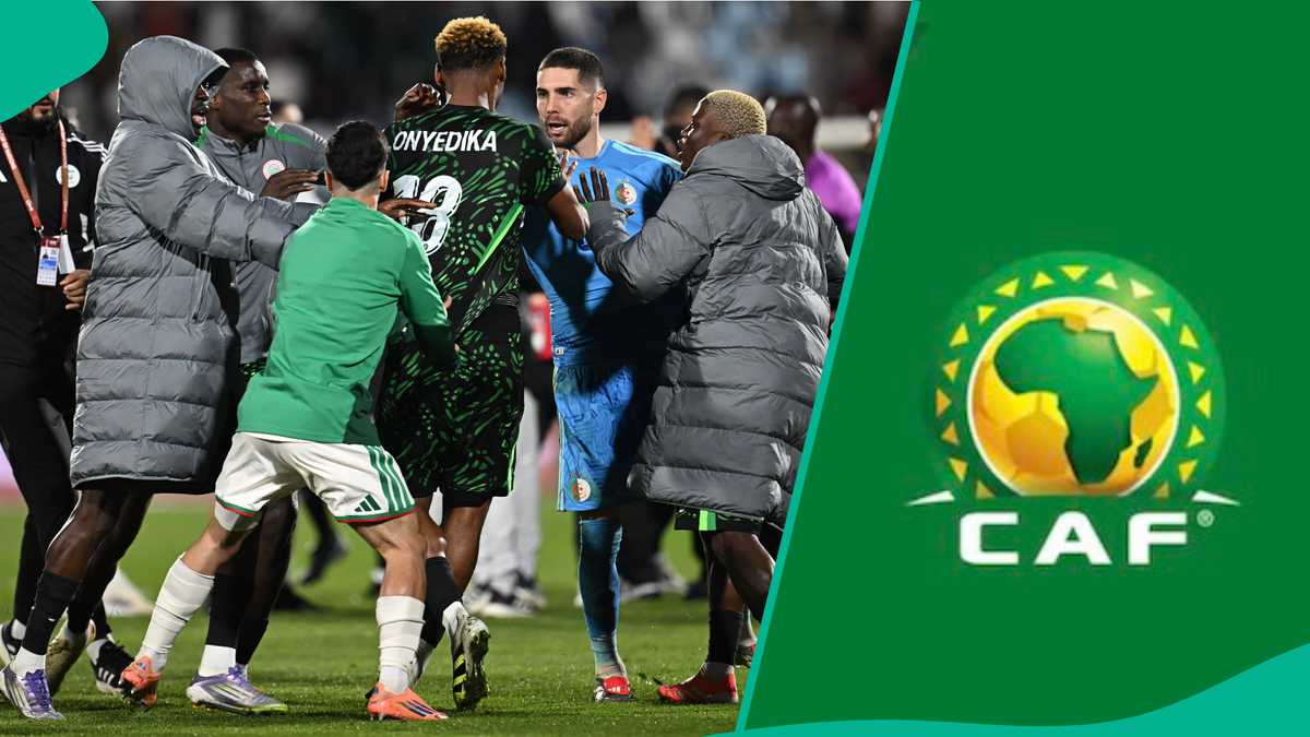 CAF confirms official investigation after Algerian players clashed with ...