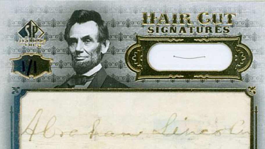 Upper Deck hair cut signatures: 1990s hobby insert card history