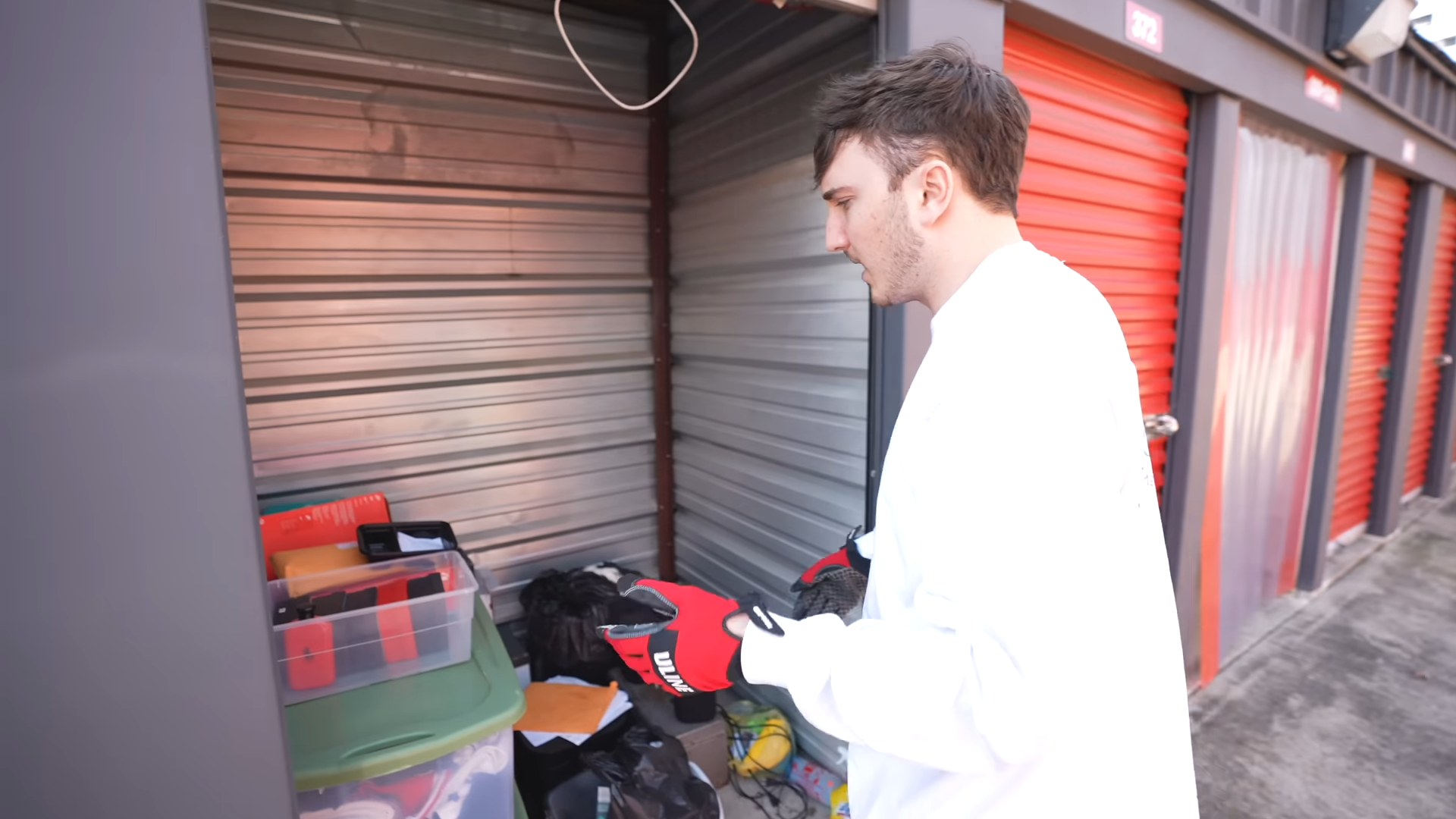 I took a risk on an abandoned sneaker storage unit