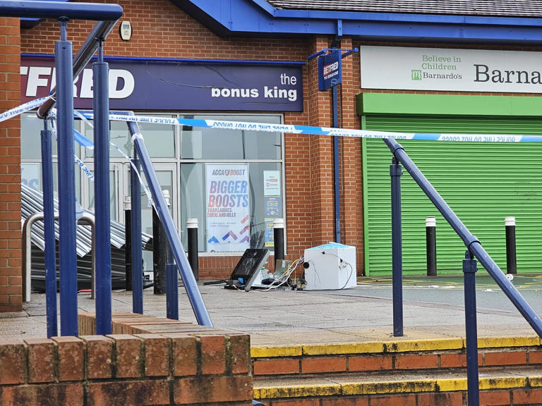 Gallery: Dramatic photos show aftermath of ram raid on Doncaster ...