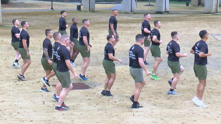 US Marines host recruiting camp in Tuscaloosa