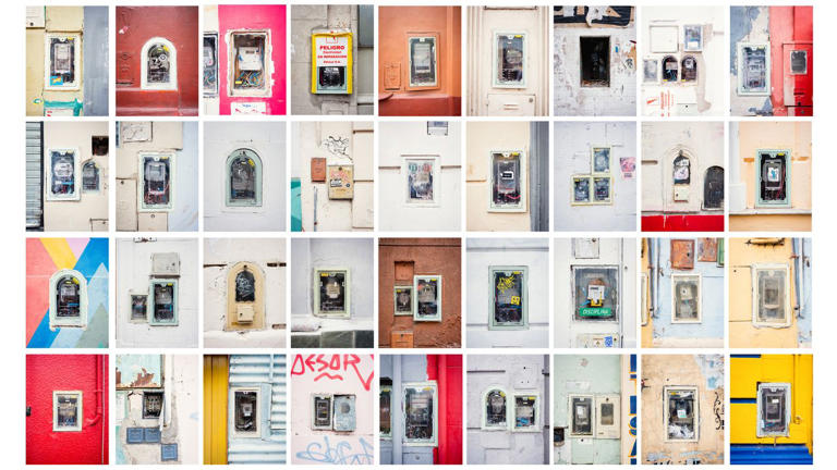 I took photos of 36 electric boxes in Buenos Aires and made some decent ...