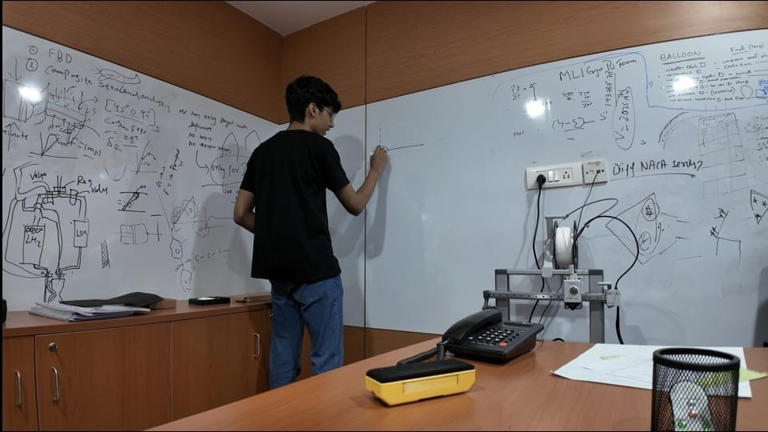 Gurugram students design balloon-launched rocket for space missions